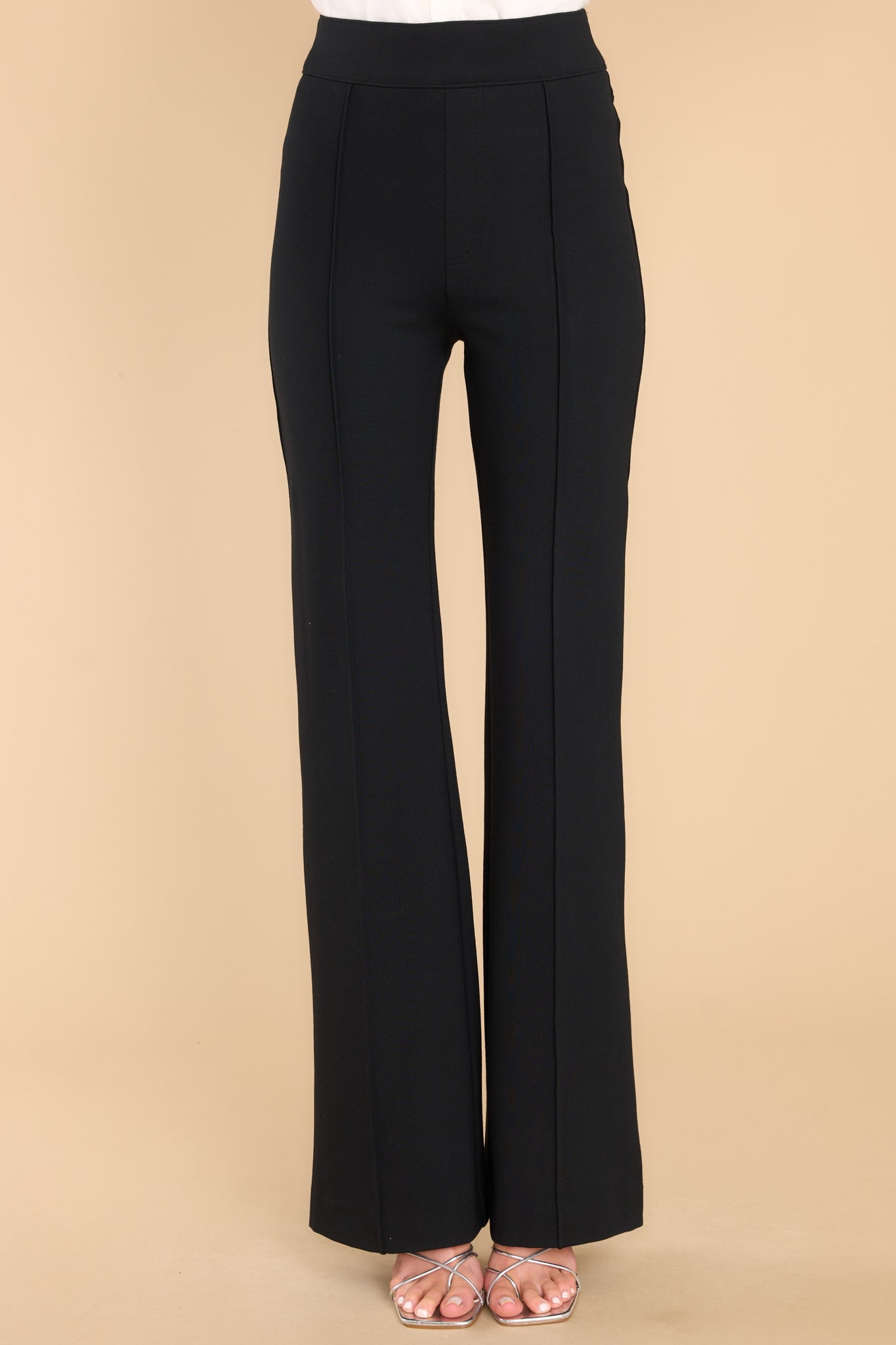 Spanx® The Perfect Hi-Rise Flare Pant In Black | Red Dress