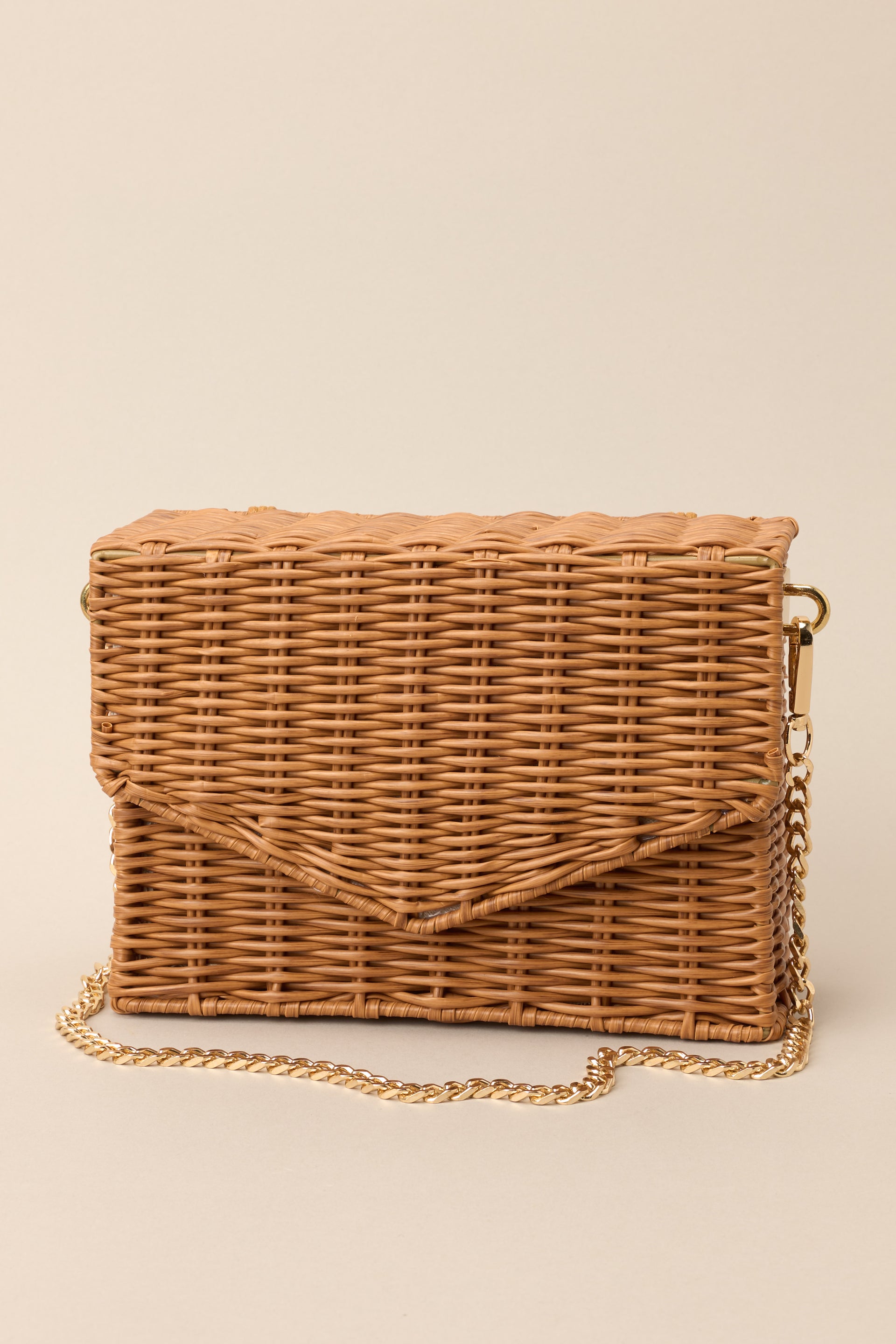 Still Fighting Tan Natural Handbag - All Accessories | Red Dress
