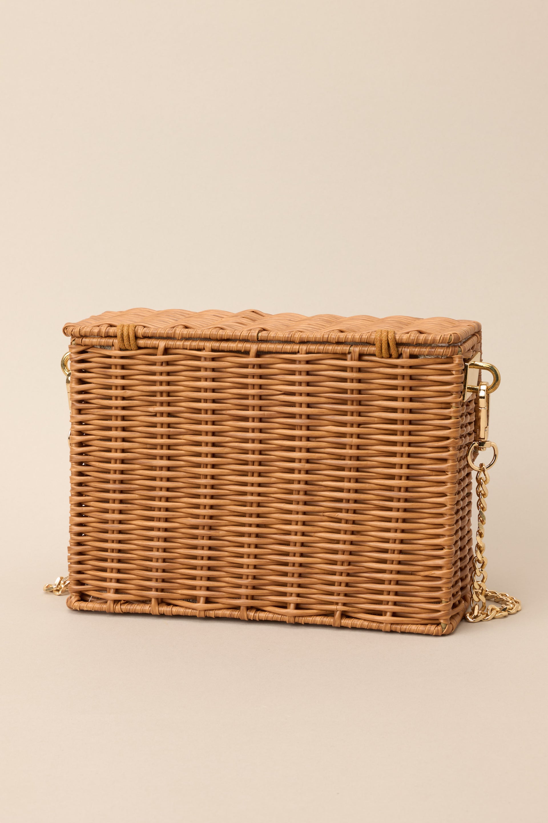 Still Fighting Tan Natural Handbag - All Accessories | Red Dress