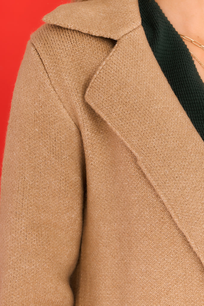 Classic Tan Jacket - All Outerwear | Red Dress