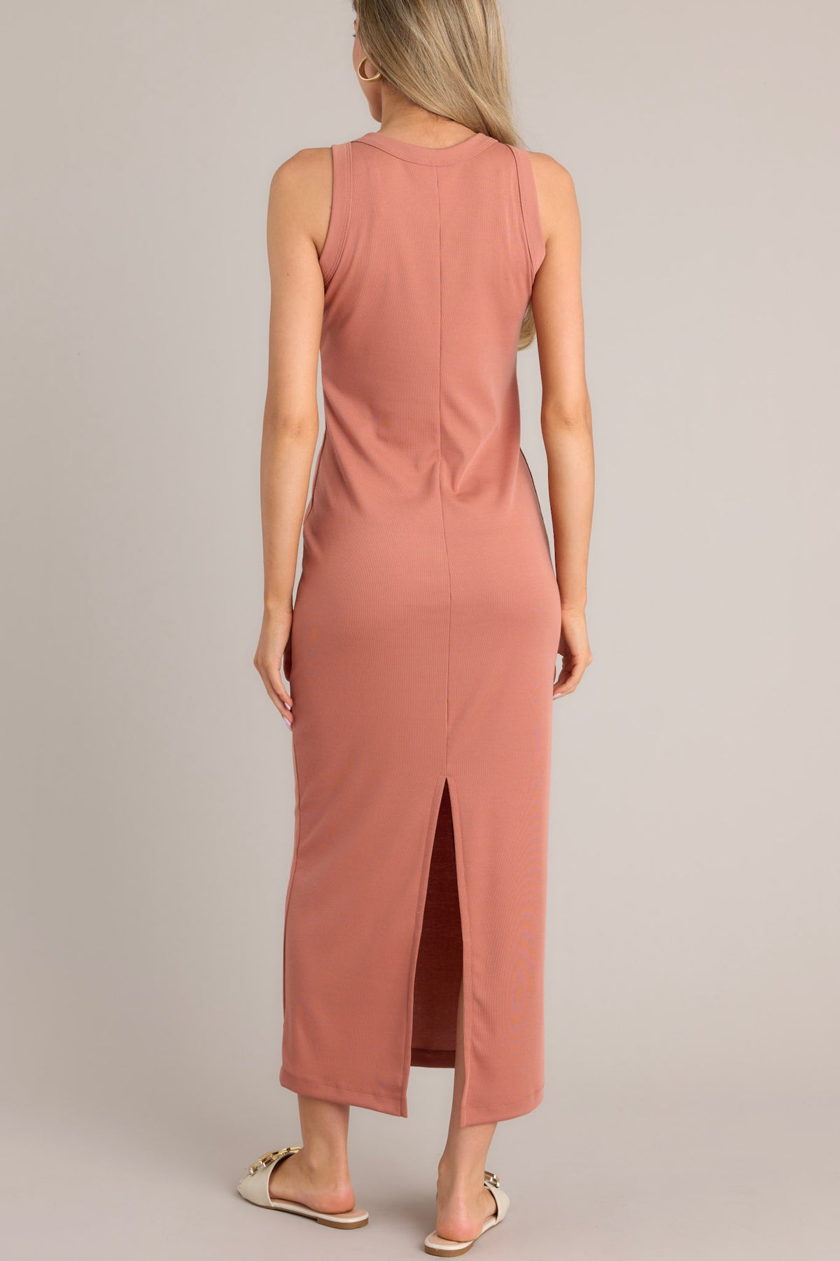 Terracotta Maxi Dress - All Dresses | Red Dress