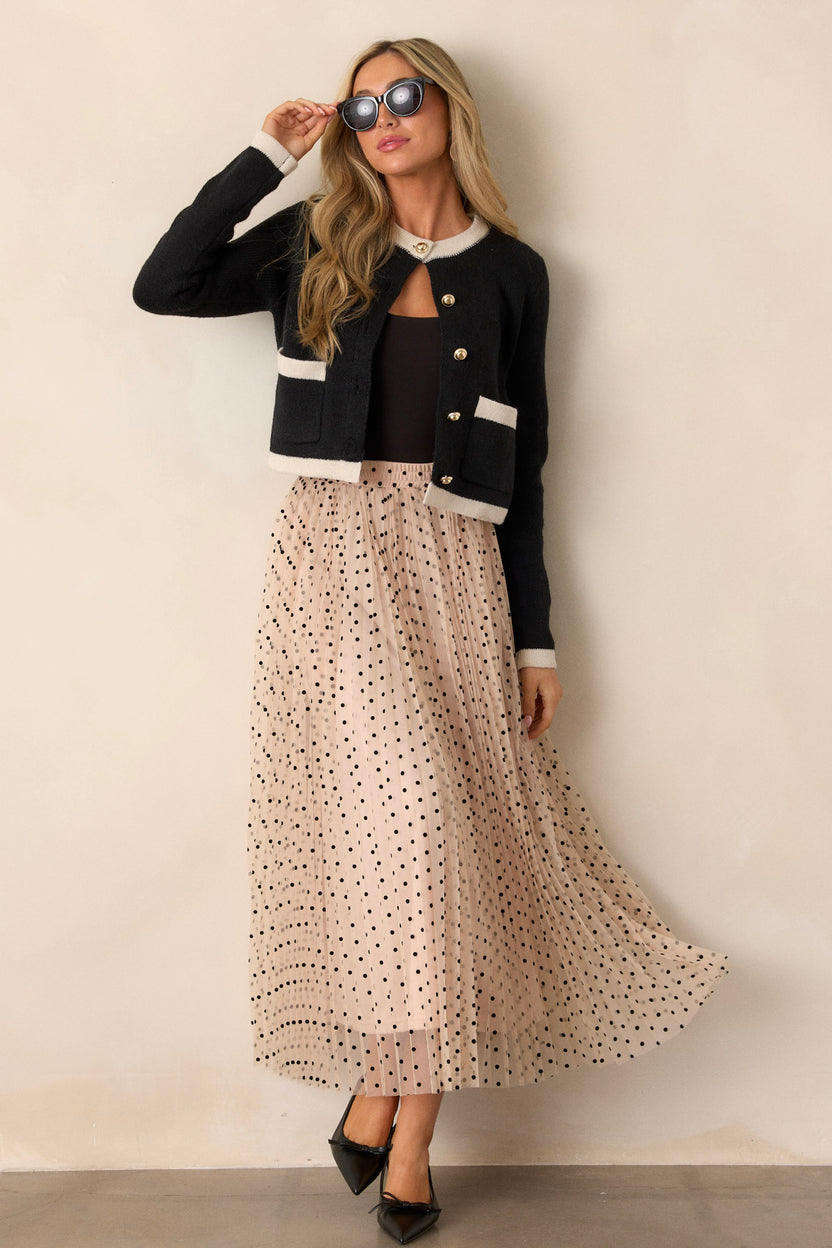 Black Cropped Cardigan - All Outerwear | Red Dress