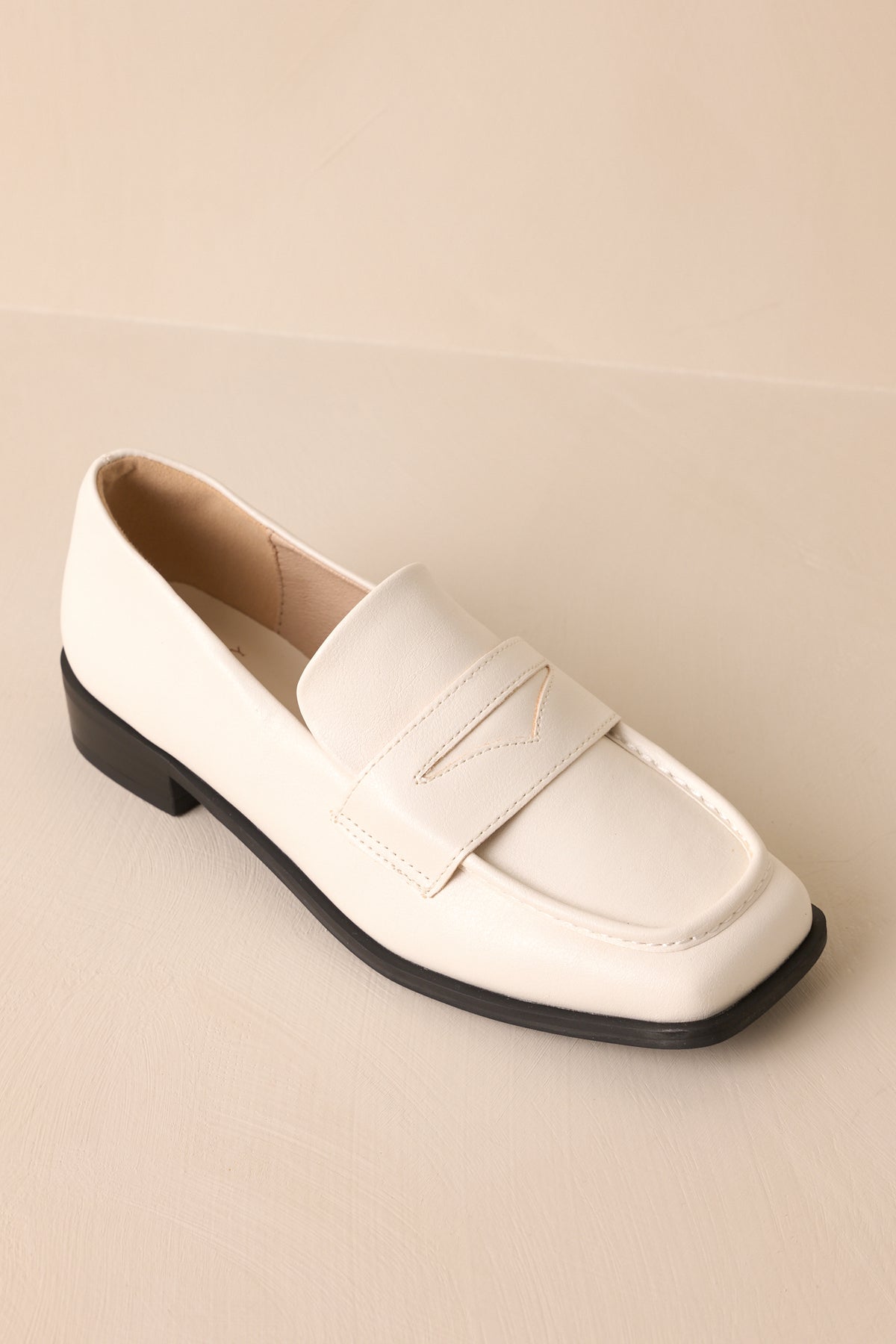 White Loafers - All Shoes | Red Dress
