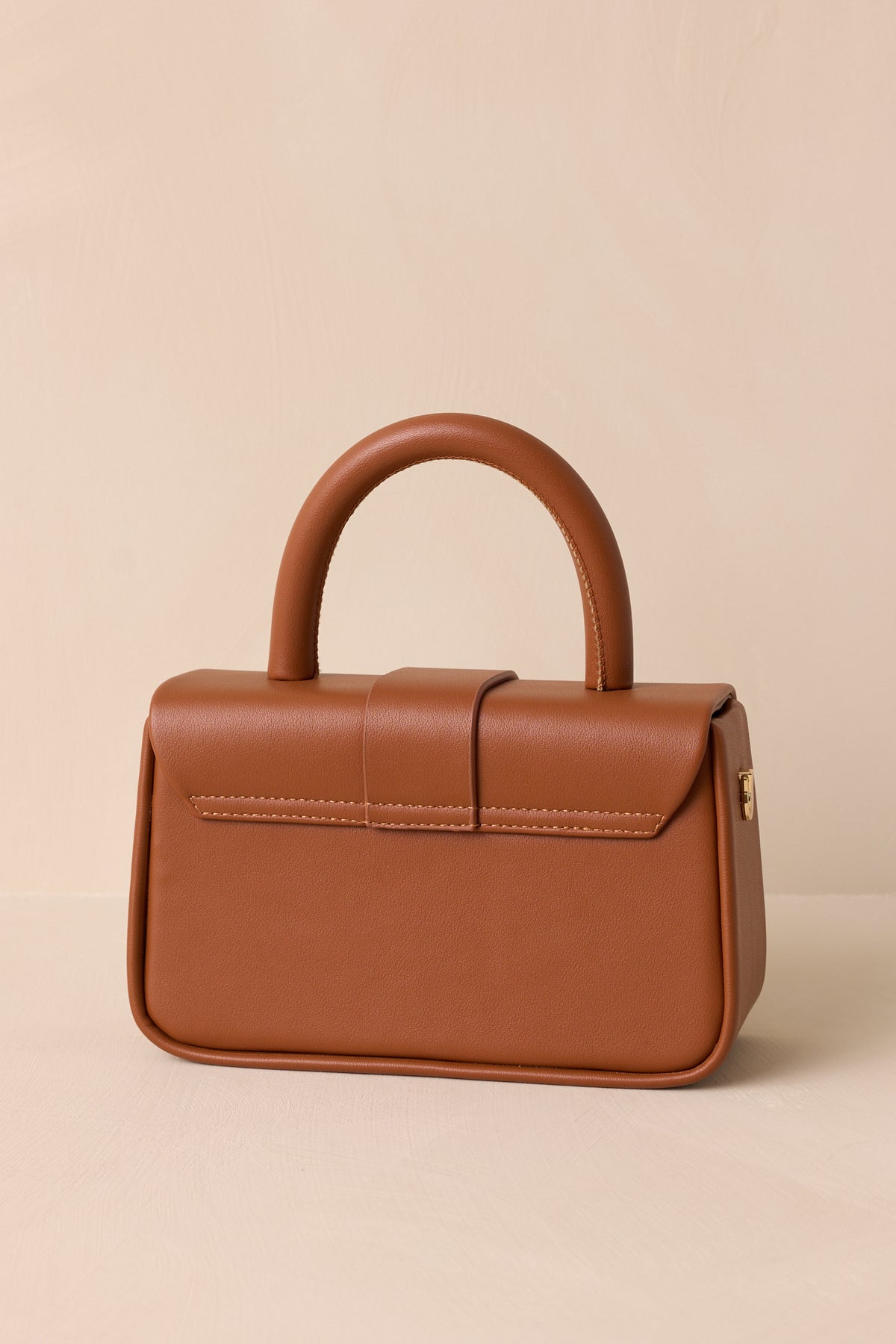 Brown Handbag - All Accessories | Red Dress