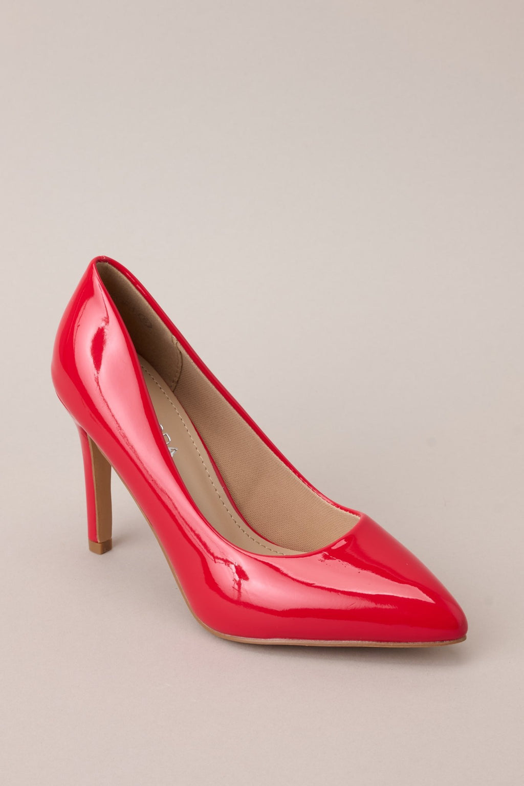 Pointed Toe High Heel Red Pumps - All Heels | Red Dress
