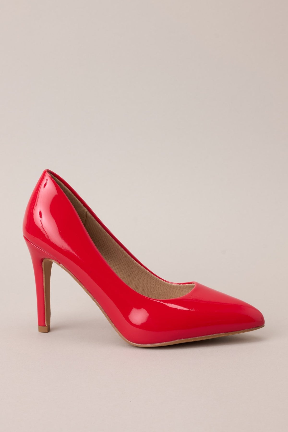 Pointed Toe High Heel Red Pumps - All Heels | Red Dress