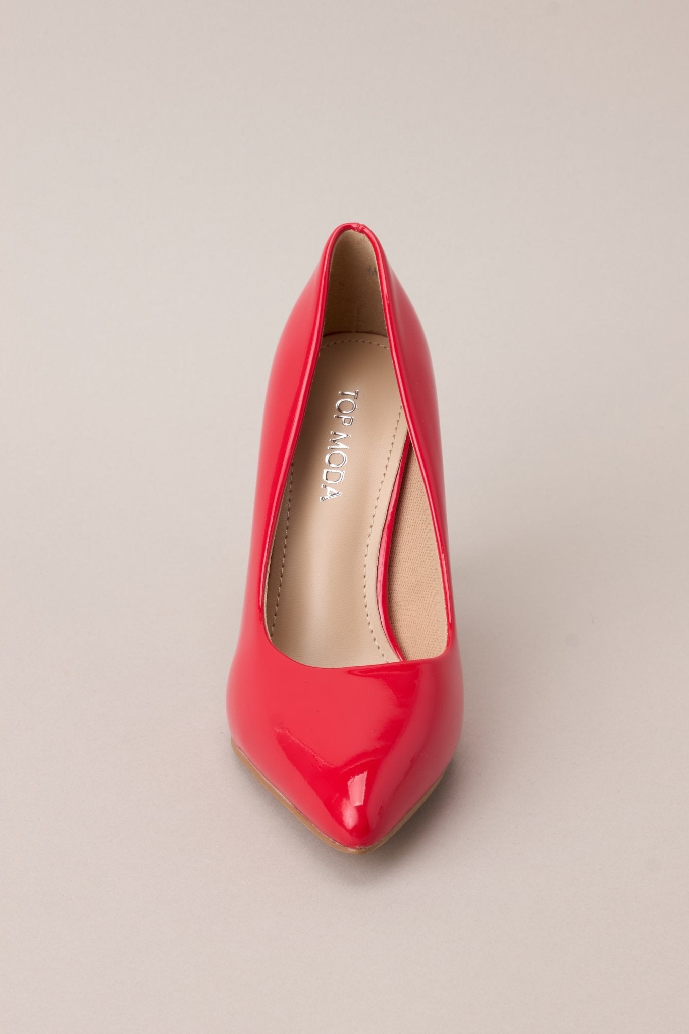 Pointed Toe High Heel Red Pumps - All Heels | Red Dress