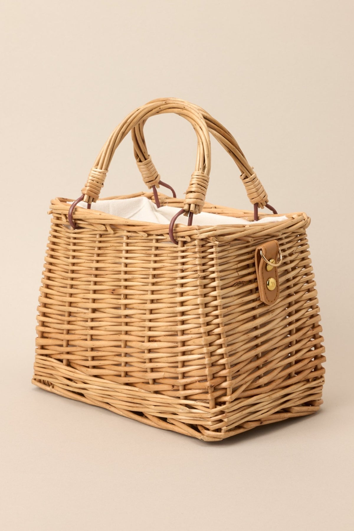 Unique Tan Natural Handbag - All Handbags | Red Dress