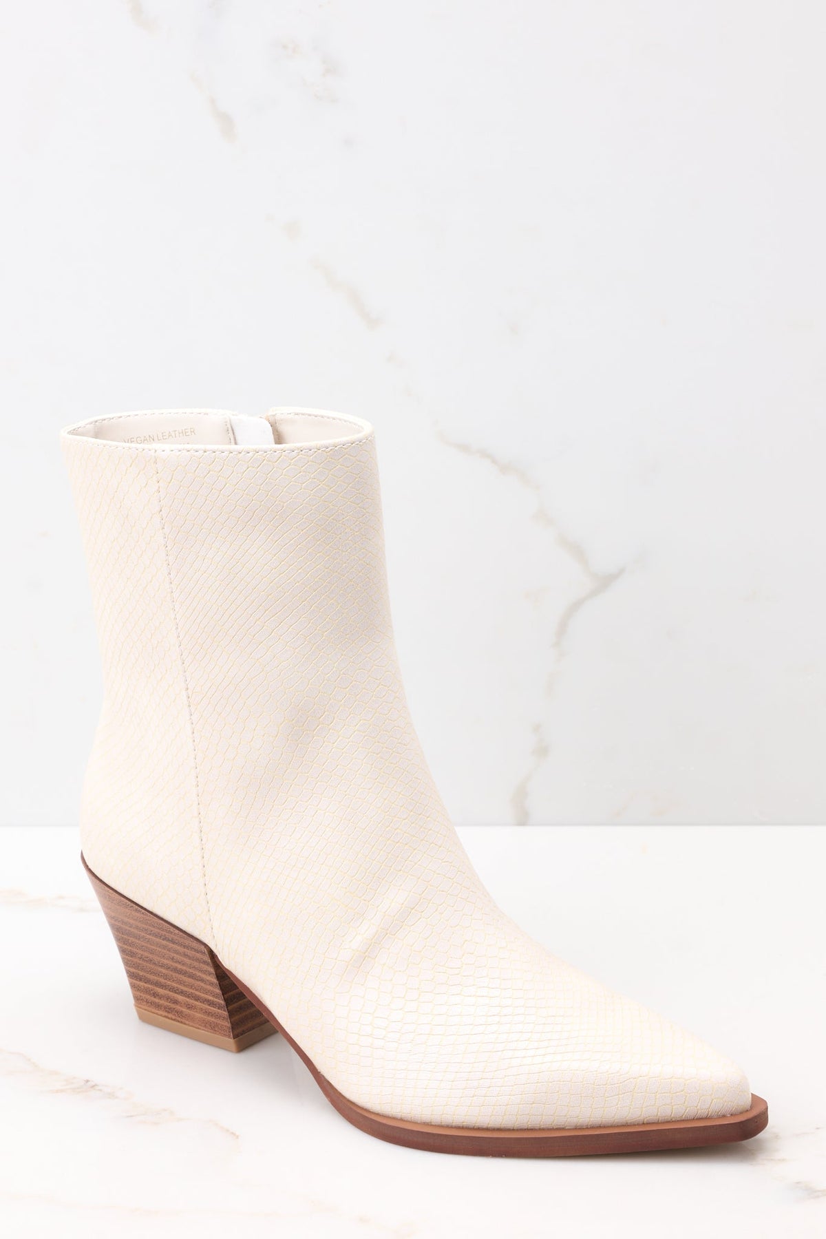 Chic Ivory Boots - All Shoes | Red Dress