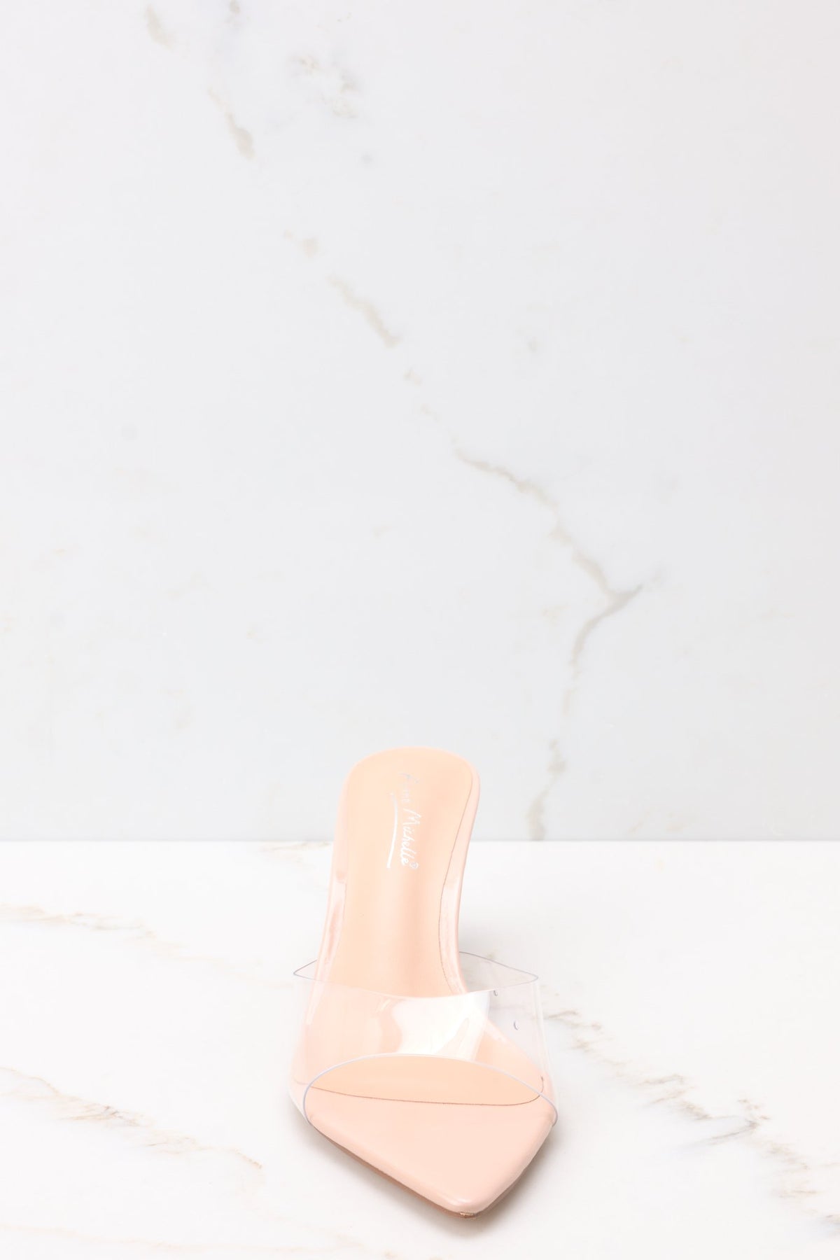 Timeless Clear High Heel Sandals - All Heels | Red Dress