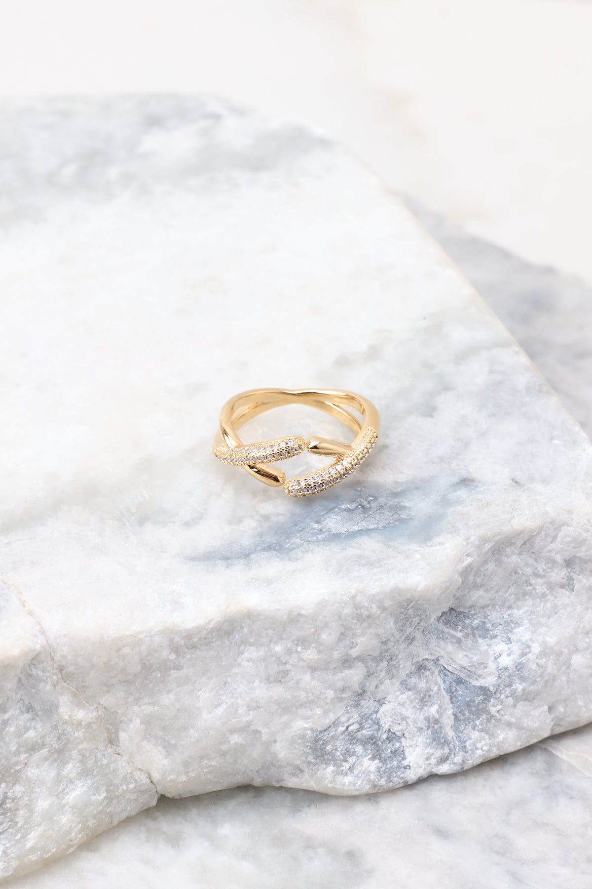 Radiate Gold Ring -All Jewelry | Red Dress
