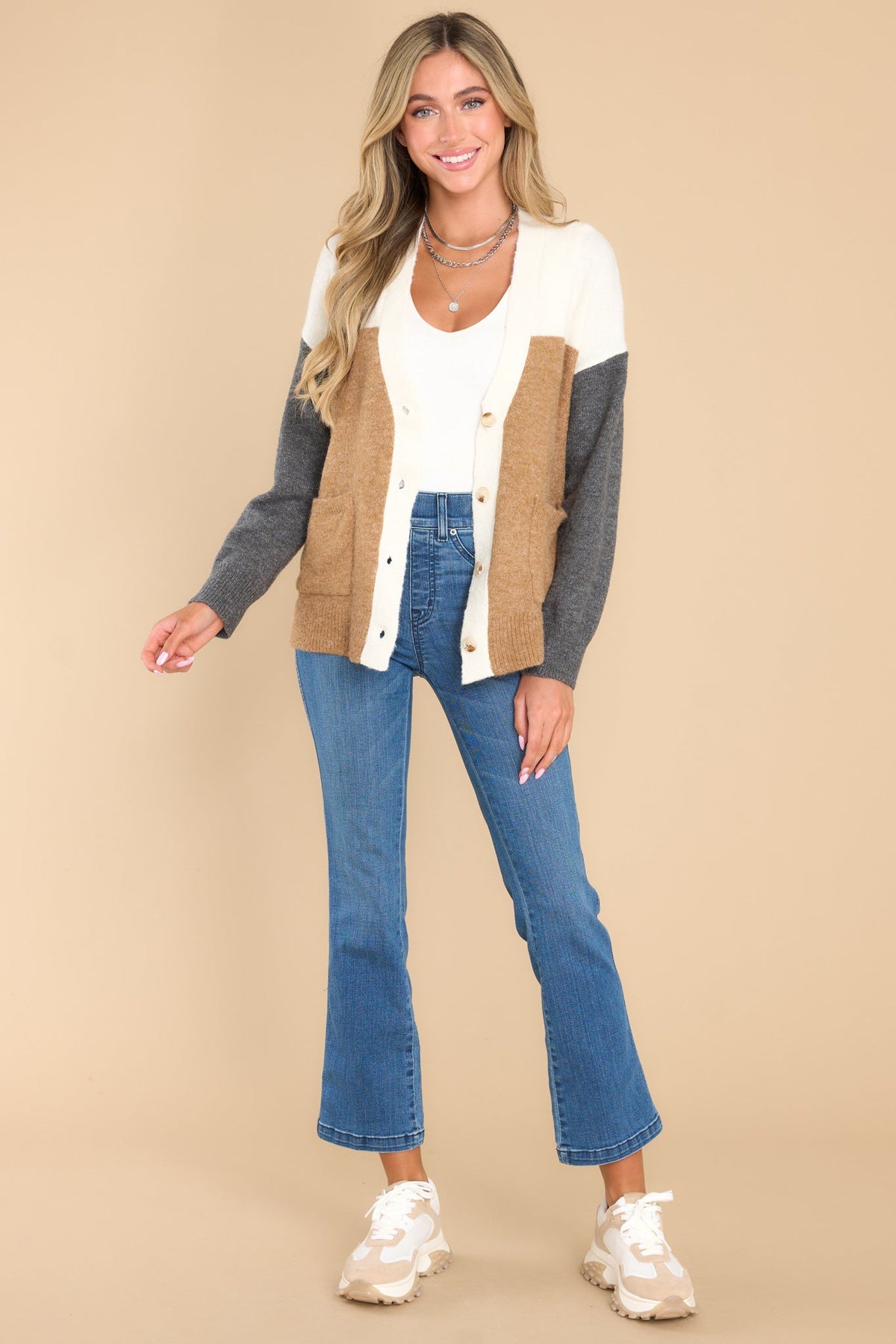 Cute Multi Cardigan - All Outerwear | Red Dress