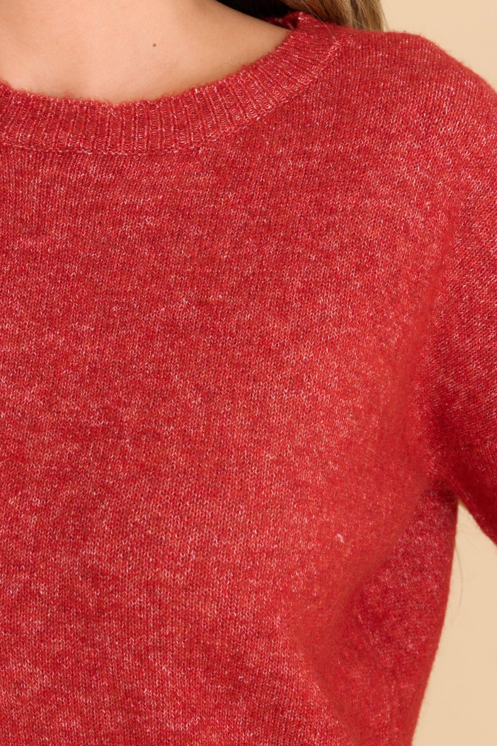 Beautiful Rust Sweater - All Tops | Red Dress